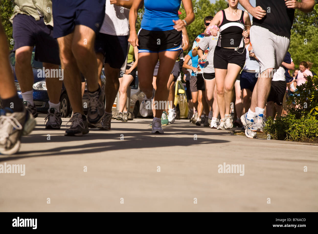 Legs runners runner race hi-res stock photography and images - Alamy