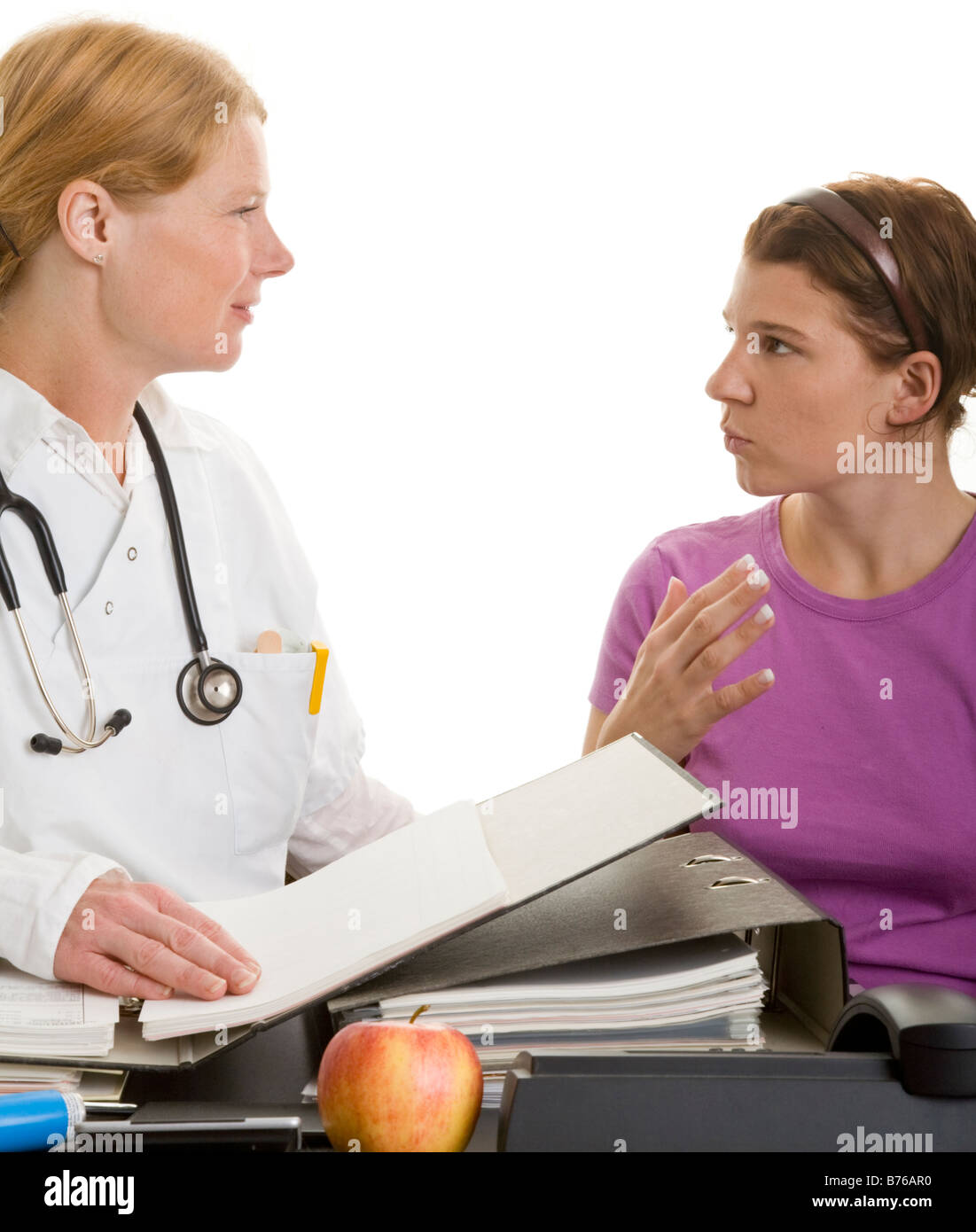 female docotor with patient Stock Photo - Alamy