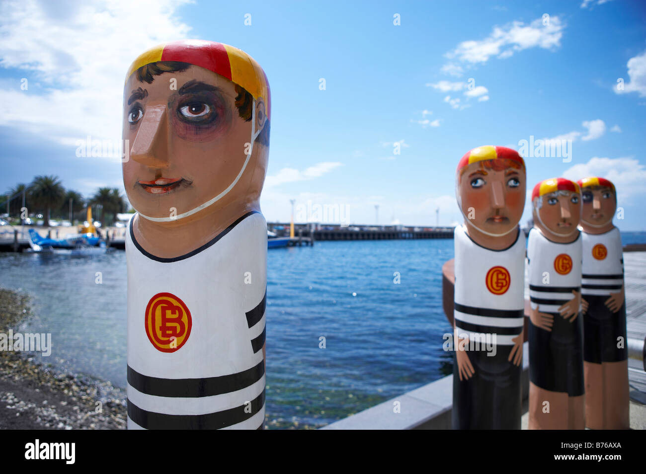 Geelong wooden sculptures hi-res stock photography and images - Alamy