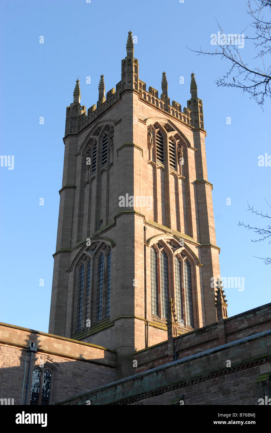 St Laurence's Church, Ludlow, Shropshire Stock Photo - Alamy
