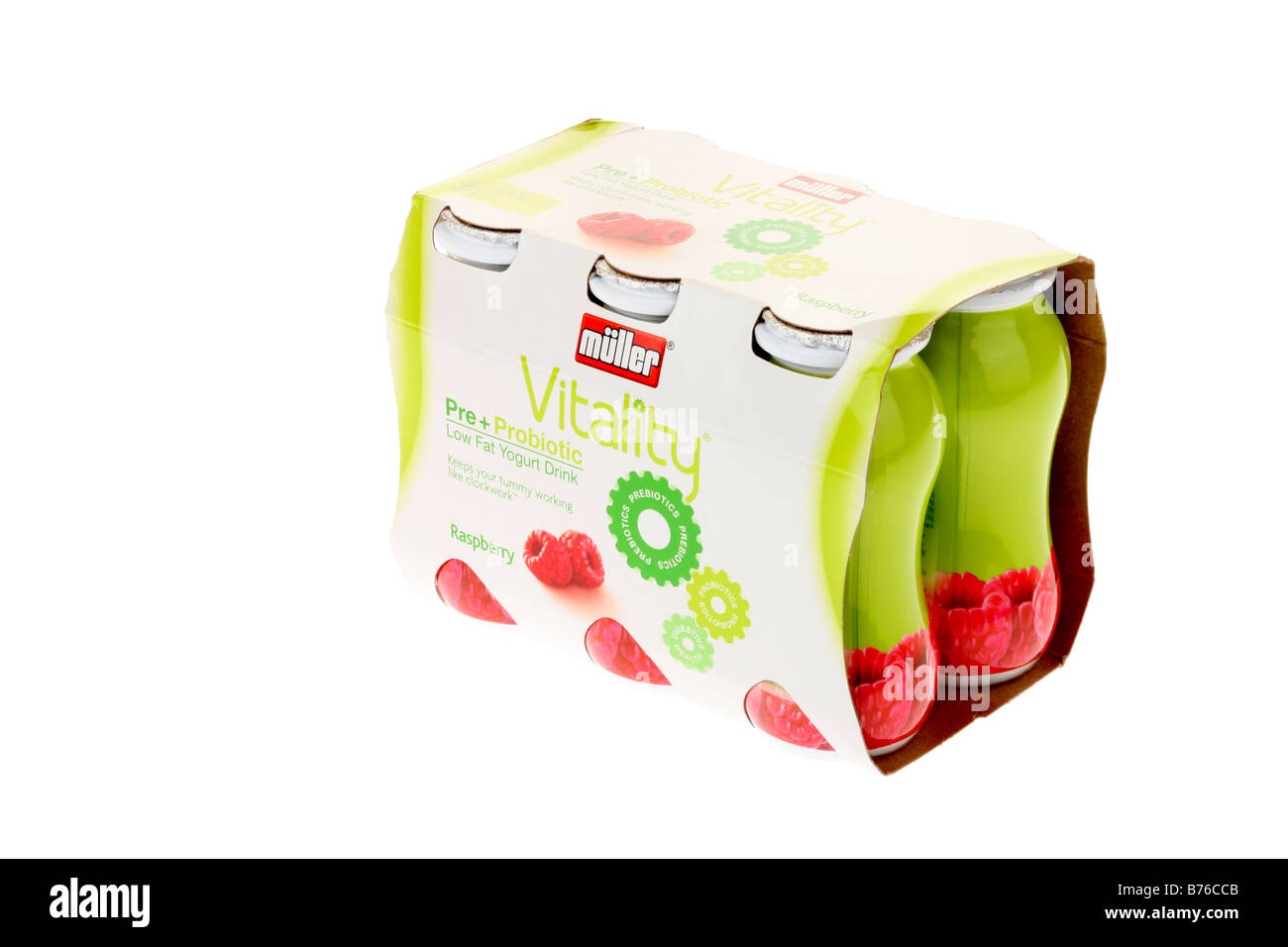 Pro Biotic Drinks Stock Photo - Alamy