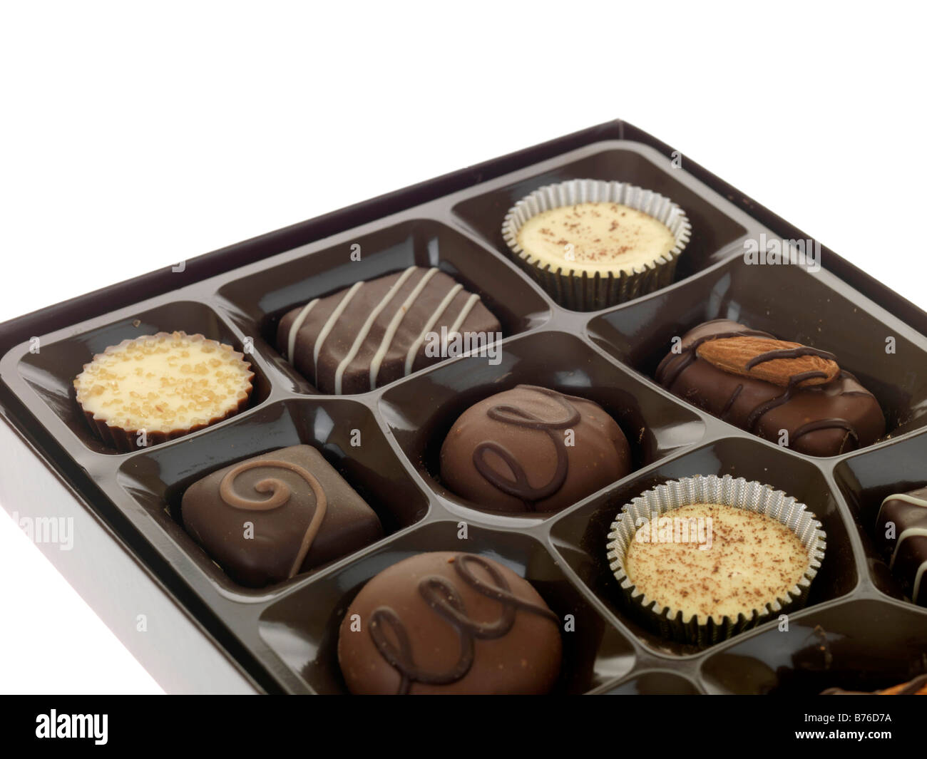 Box of Chocolates Stock Photo - Alamy