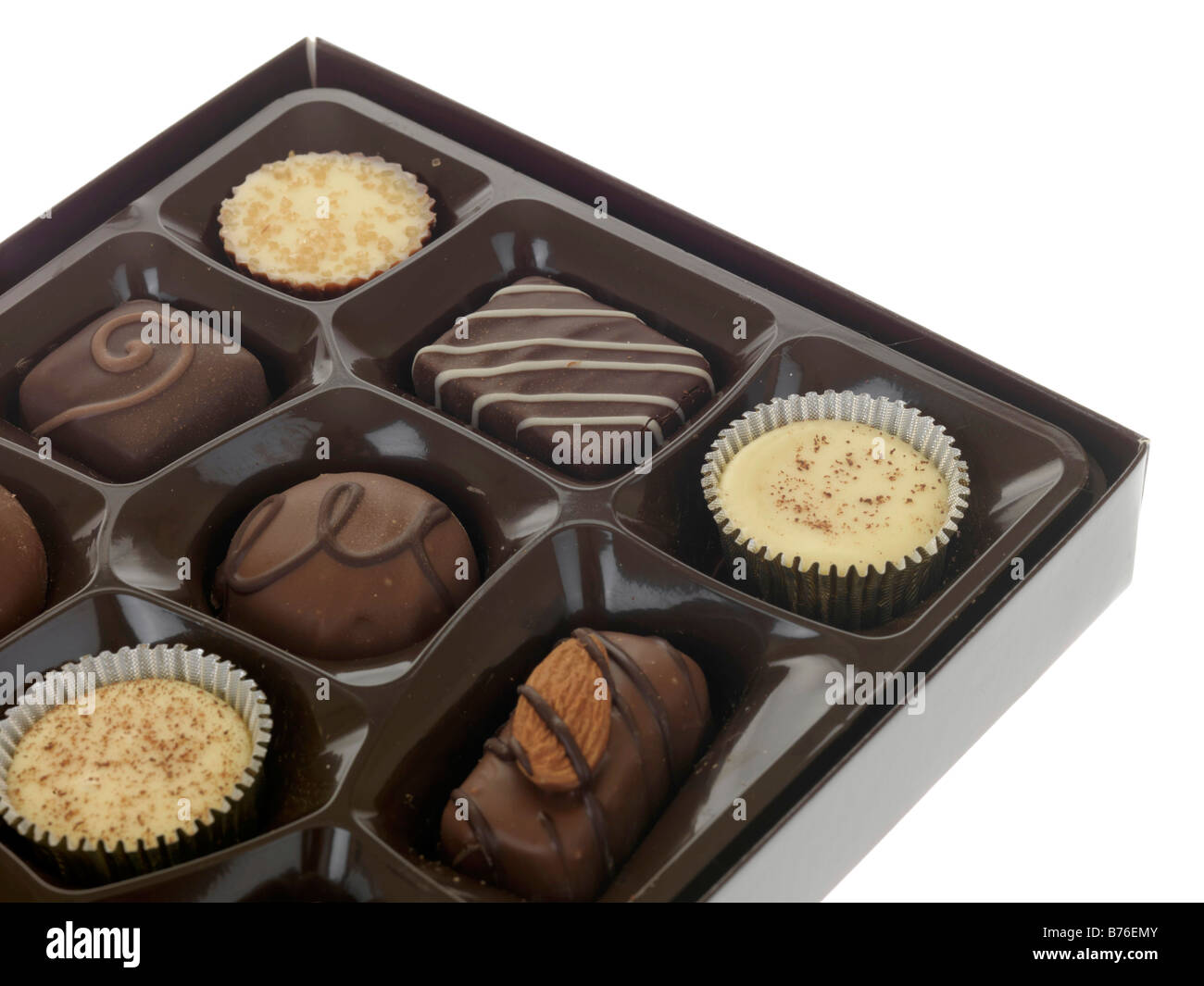 Box of Chocolates Stock Photo - Alamy