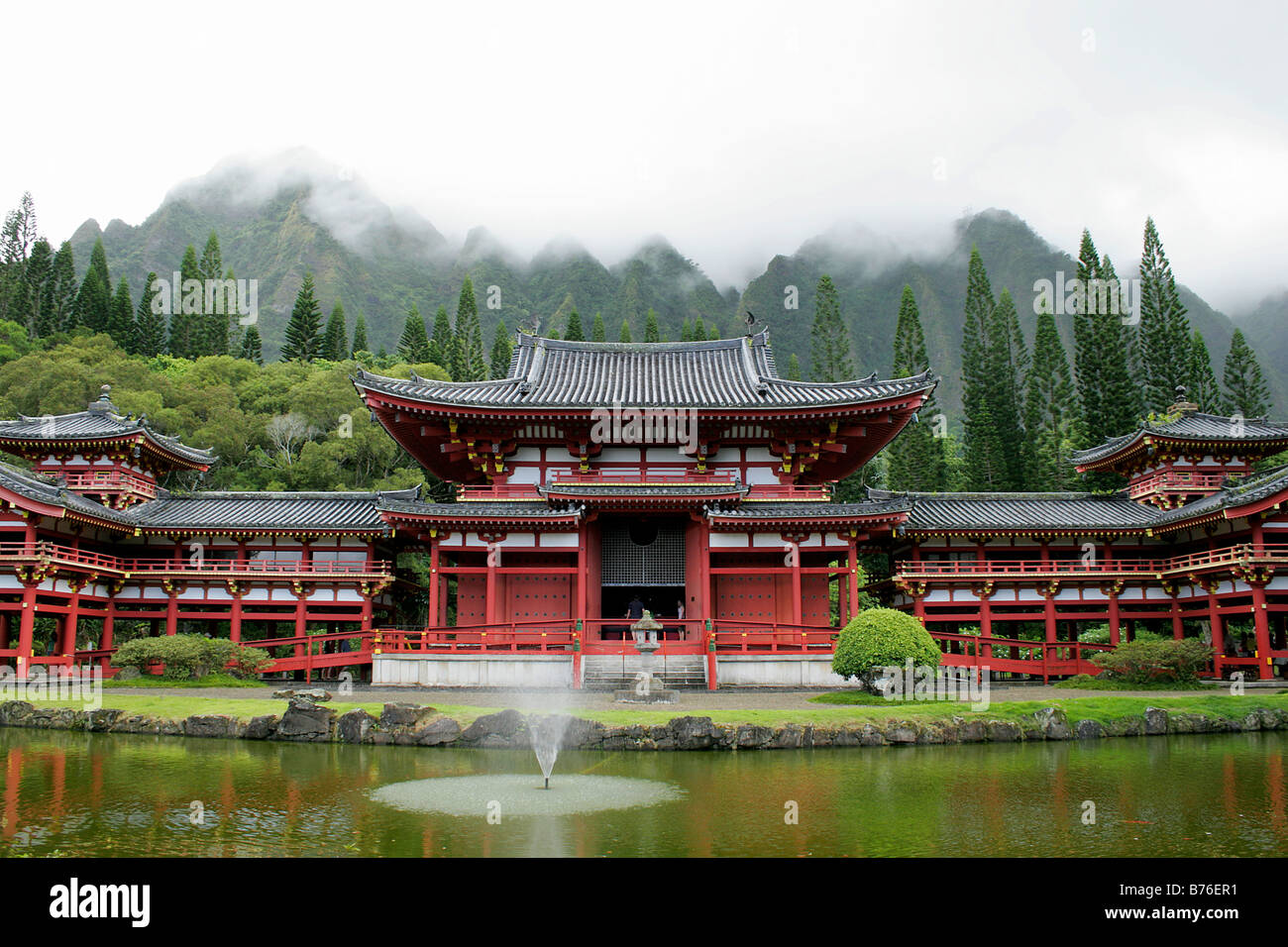 "Valley of the Temples" Buddhist Temple Oahu Hawaii Stock Photo - Alamy