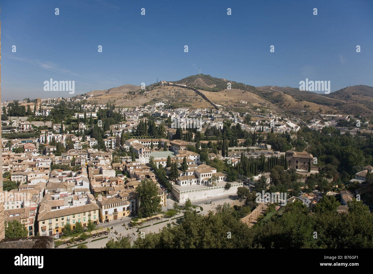 View alhambra from hillside hi-res stock photography and images - Alamy