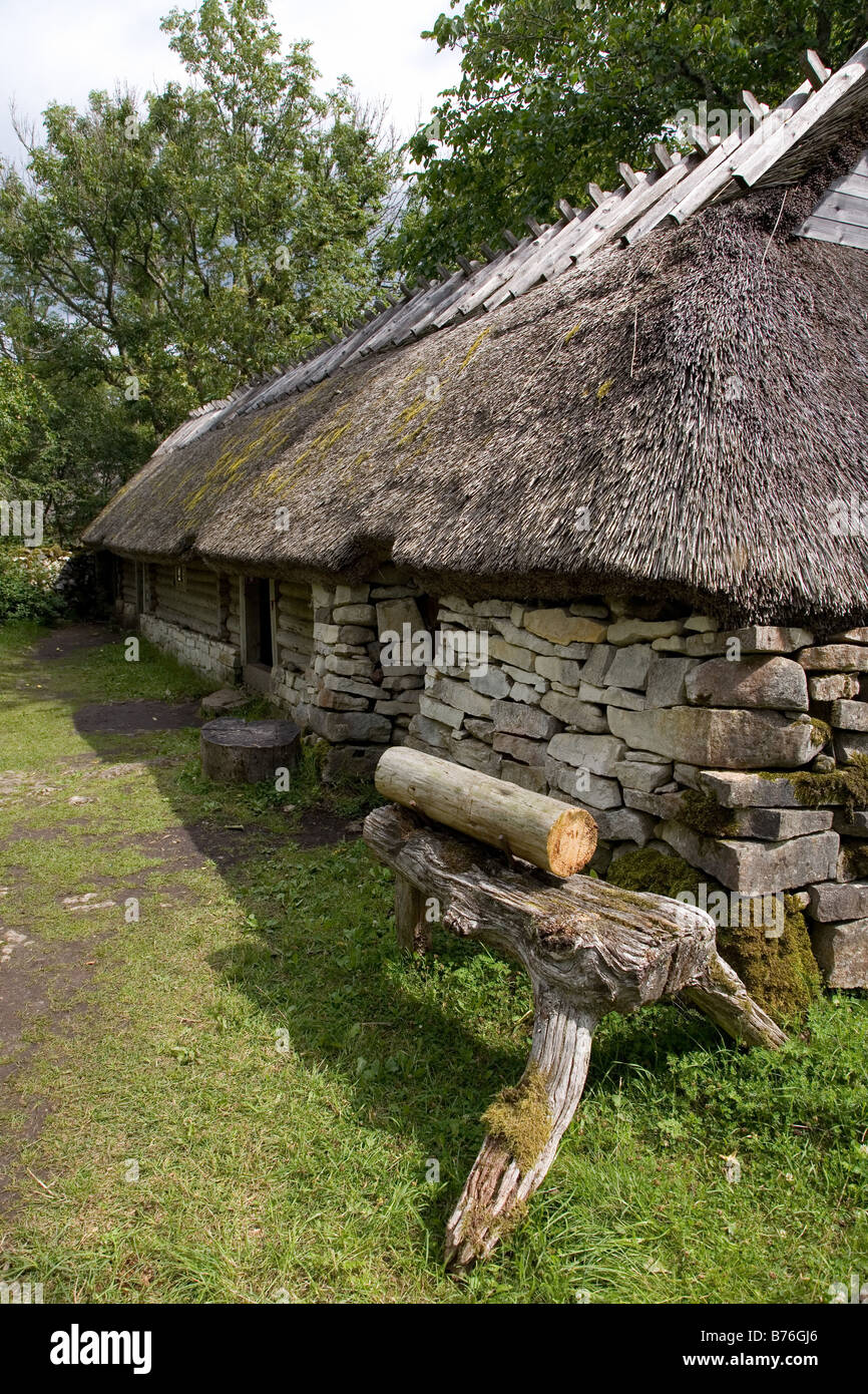 Muhu Museum at Koguva Village, Muhu Island, Estonia, Europe Stock Photo ...