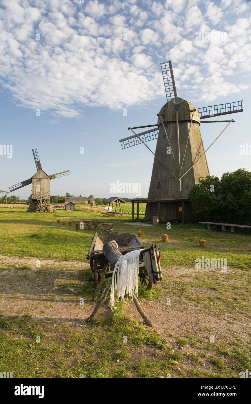 Angla windmills saaremaa hi-res stock photography and images - Alamy