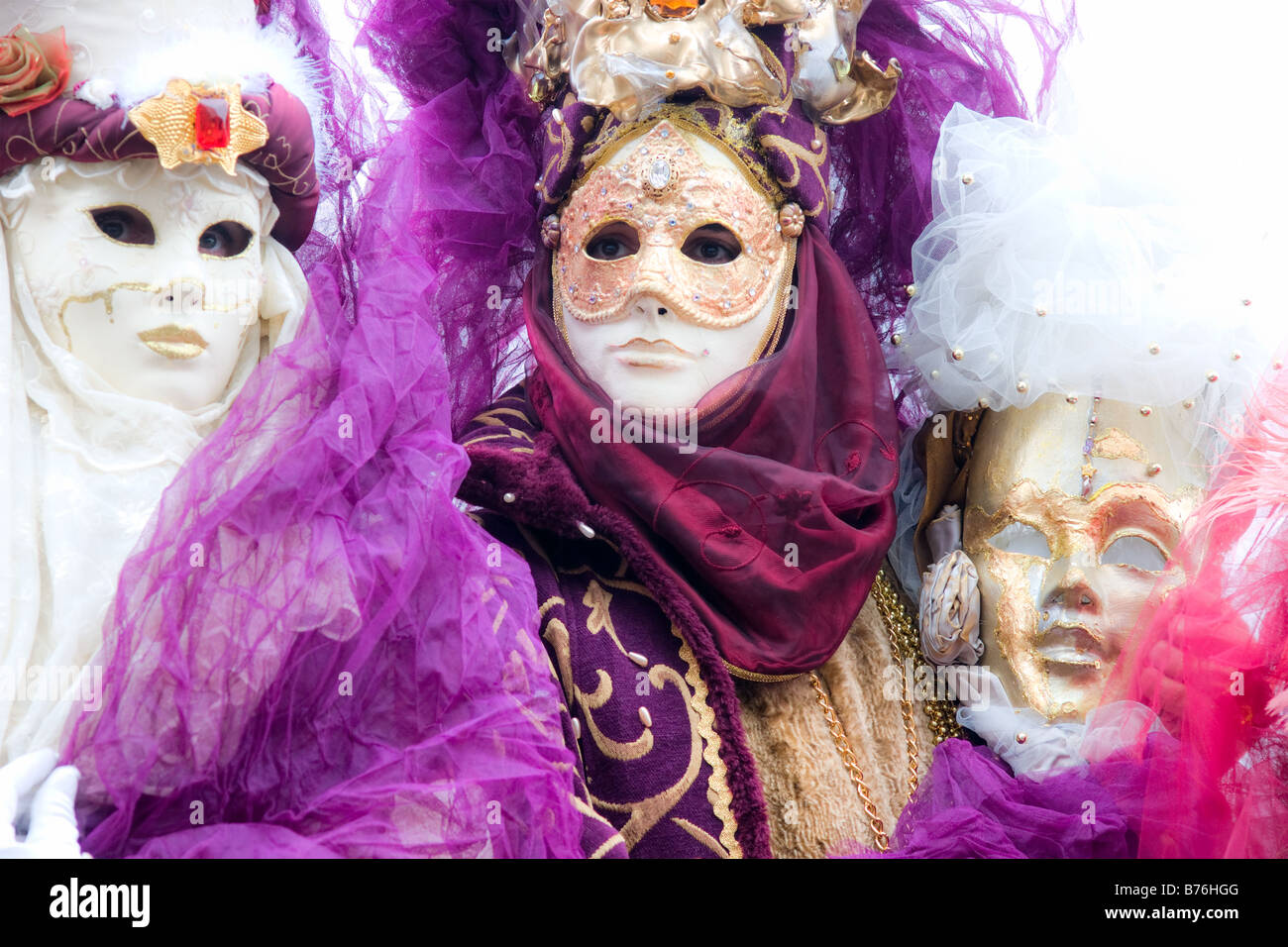 Portrait of Beautiful masks in Venice Italy Stock Photo - Alamy