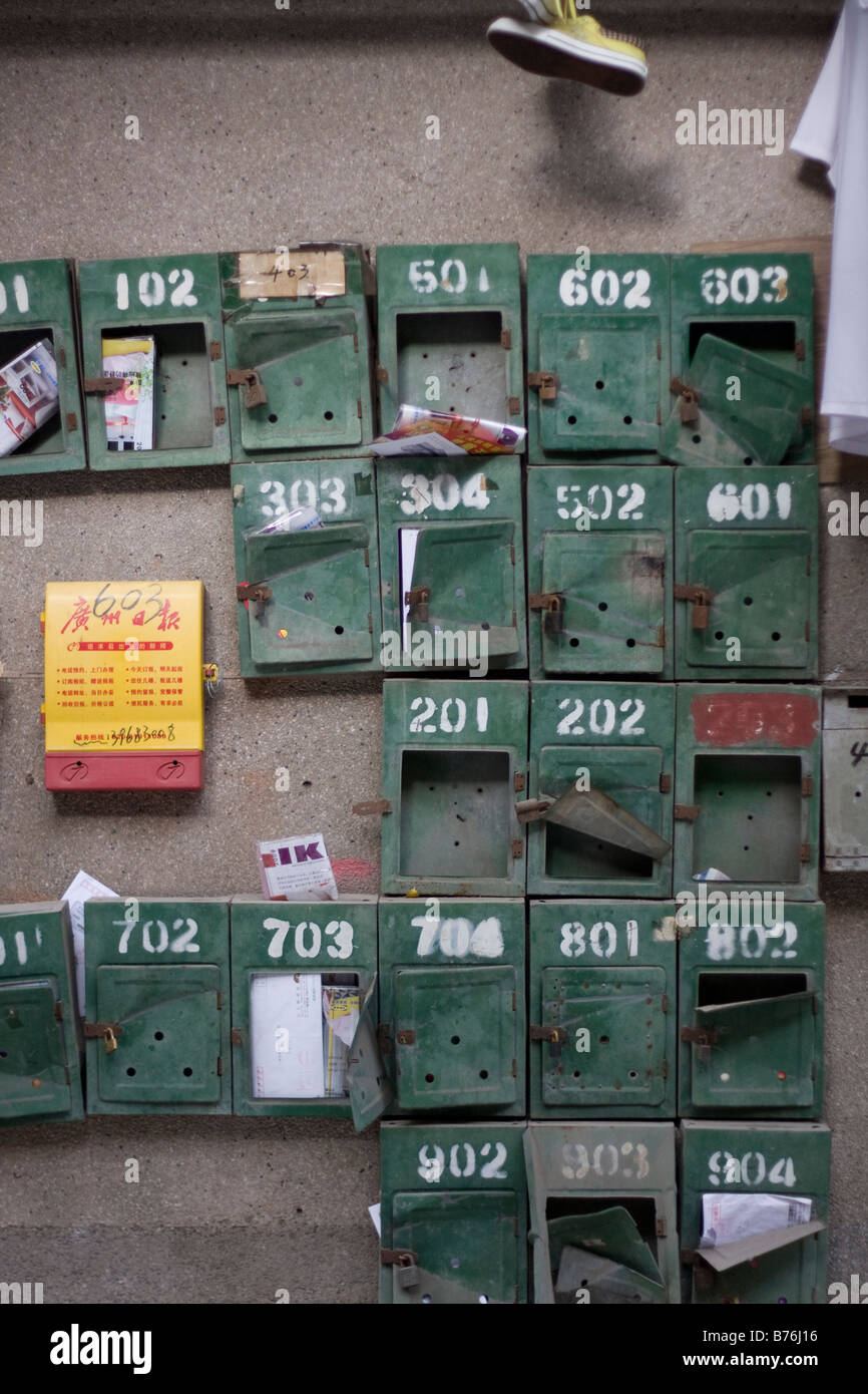 Residential mailboxes in China All Empty All Broken In more than seven ...