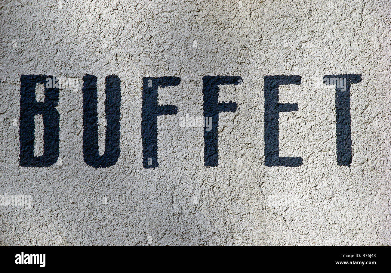 Buffet wall hi-res stock photography and images - Alamy