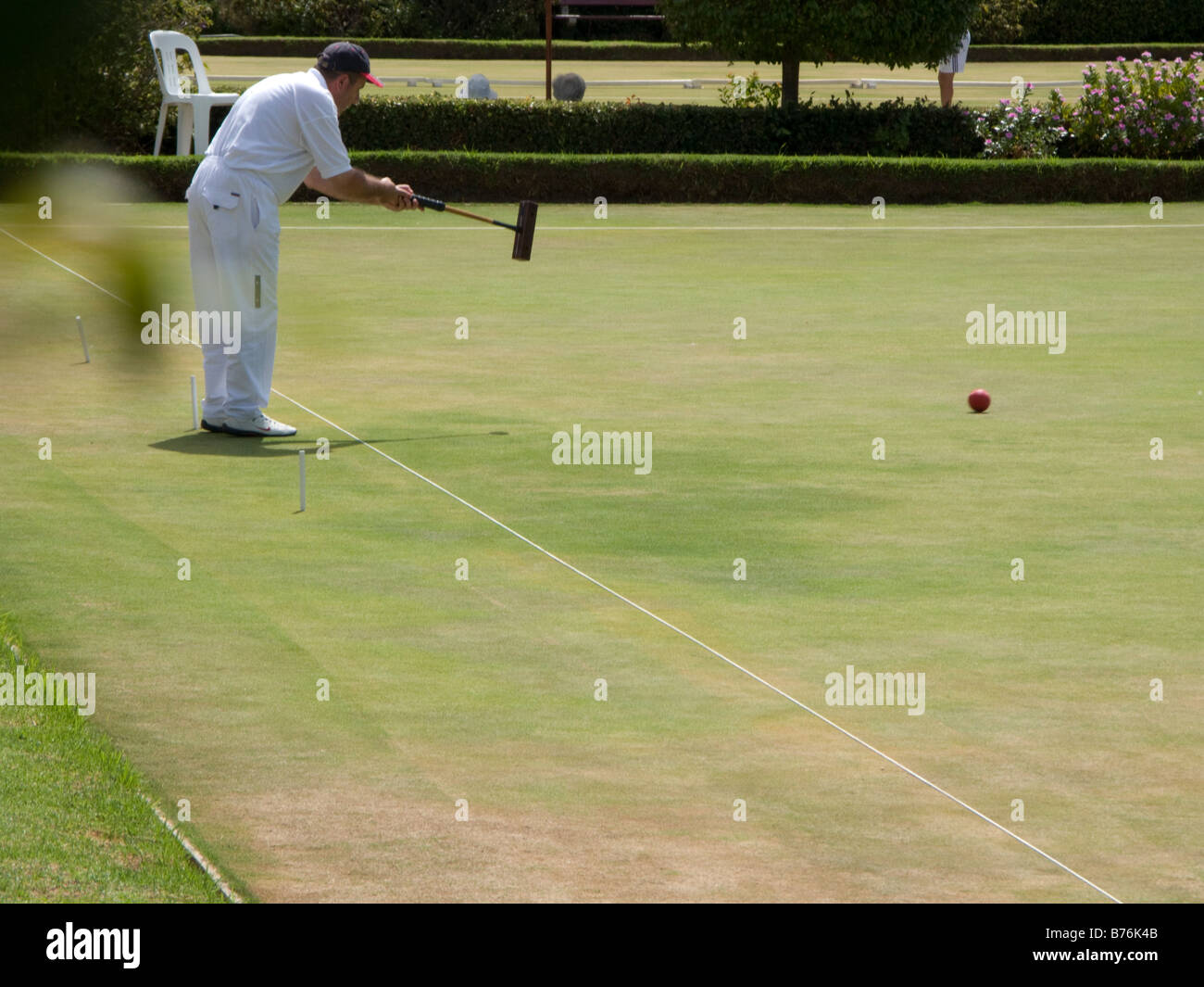 Croquet field hi-res stock photography and images - Alamy