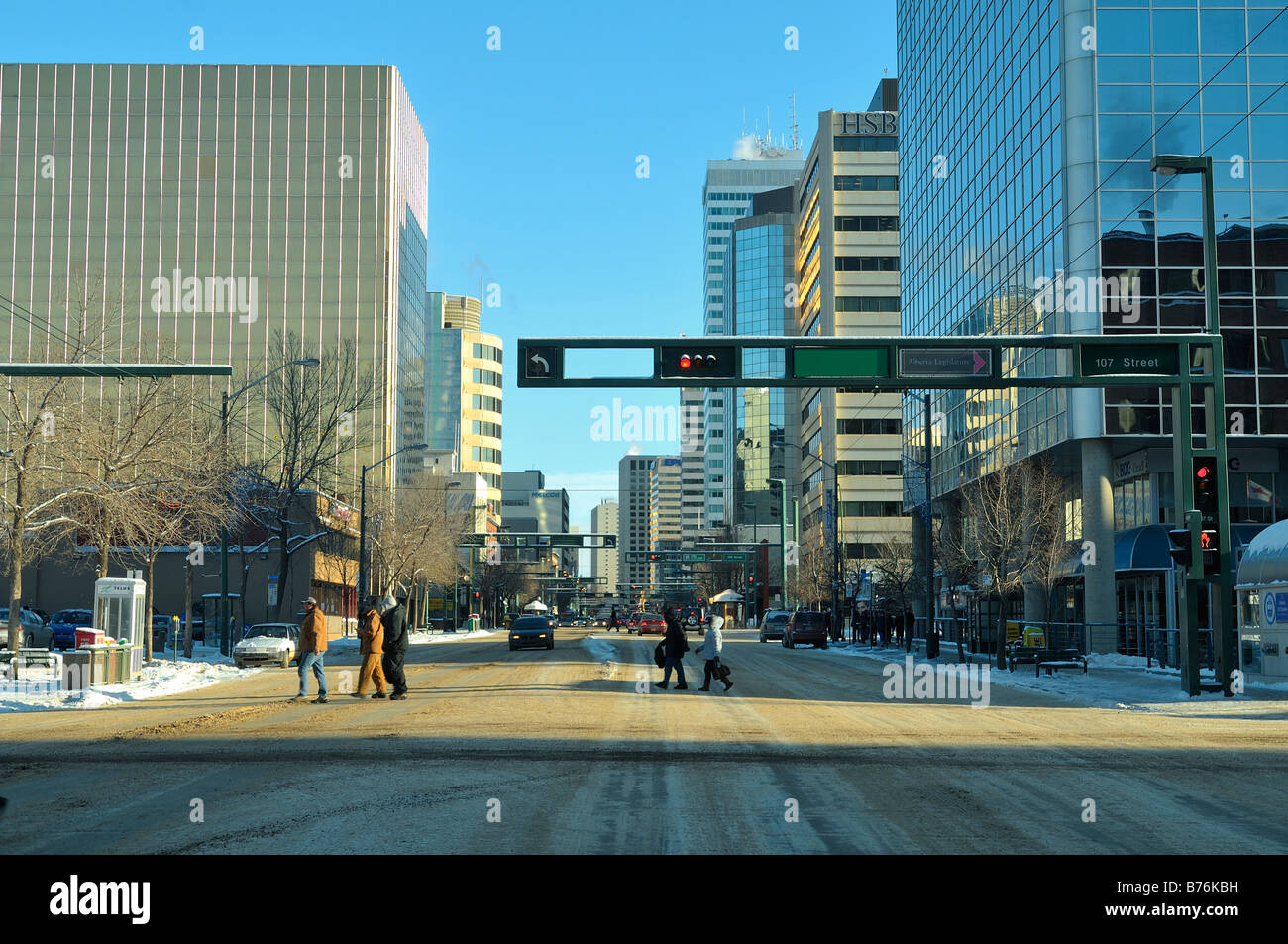 Canada alberta jasper downtown jasper hi-res stock photography and ...