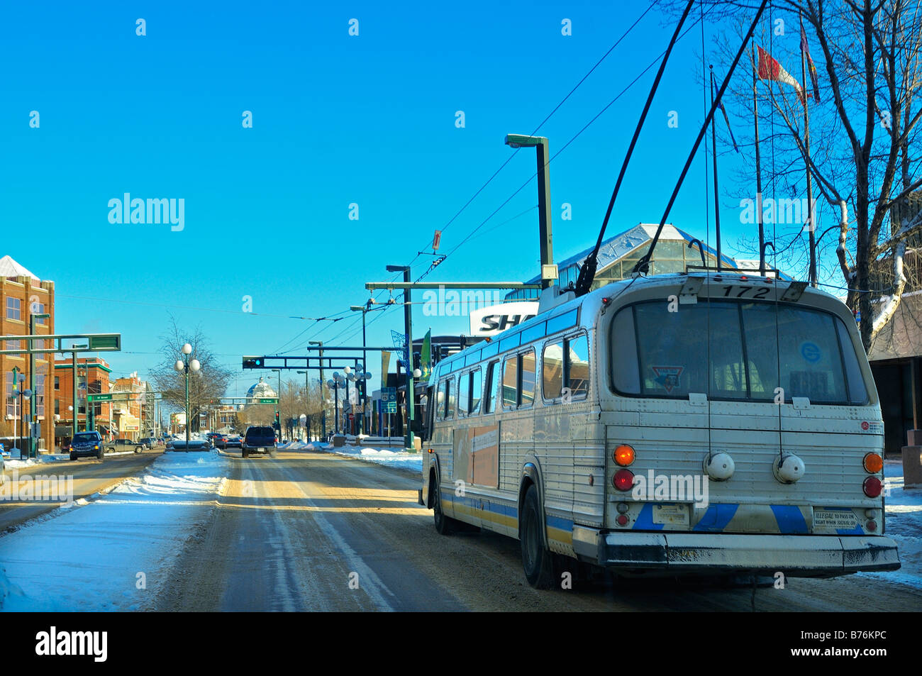 Edmonton public transport hi-res stock photography and images - Alamy