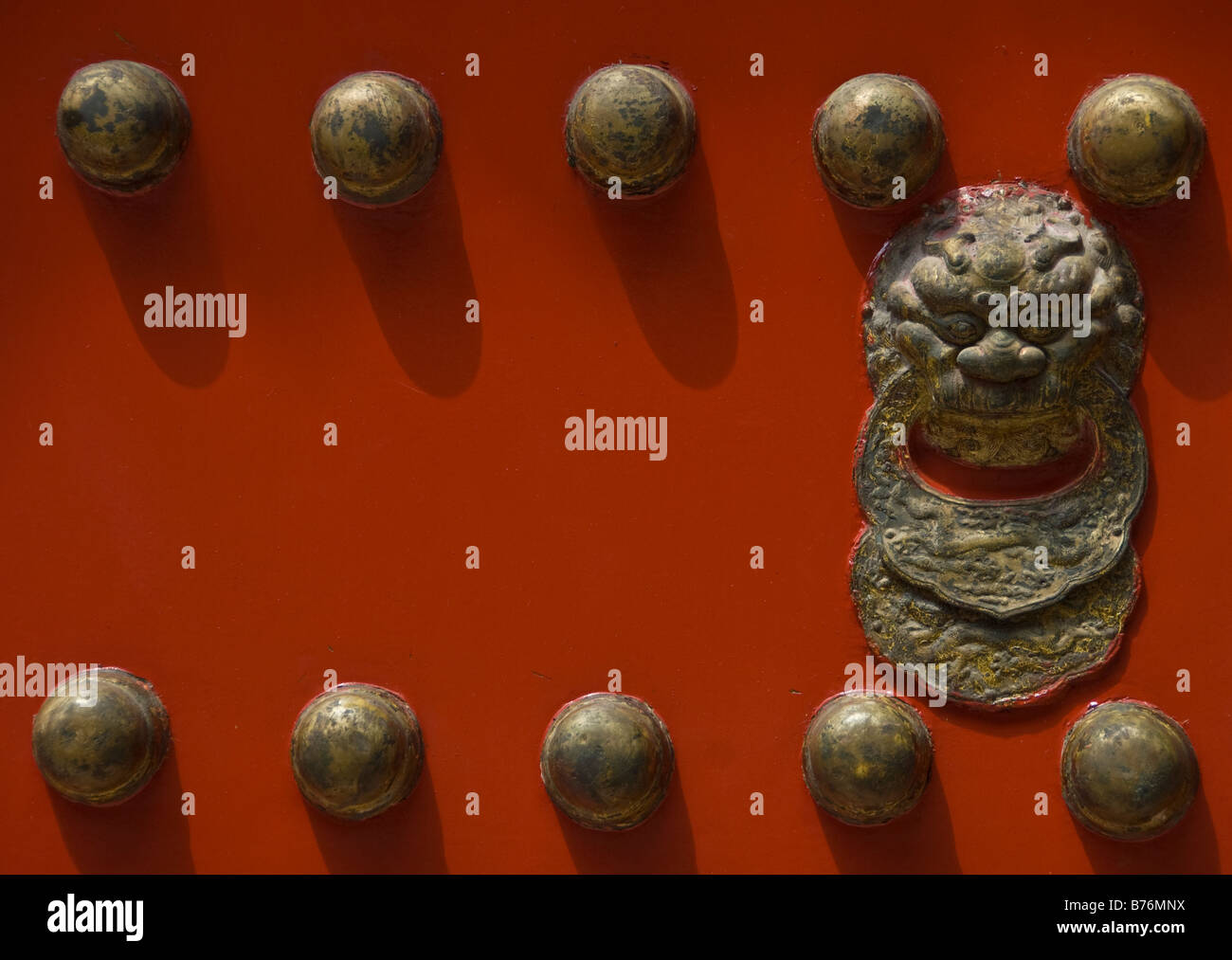 Door in the Forbidden City Beijing China Stock Photo - Alamy
