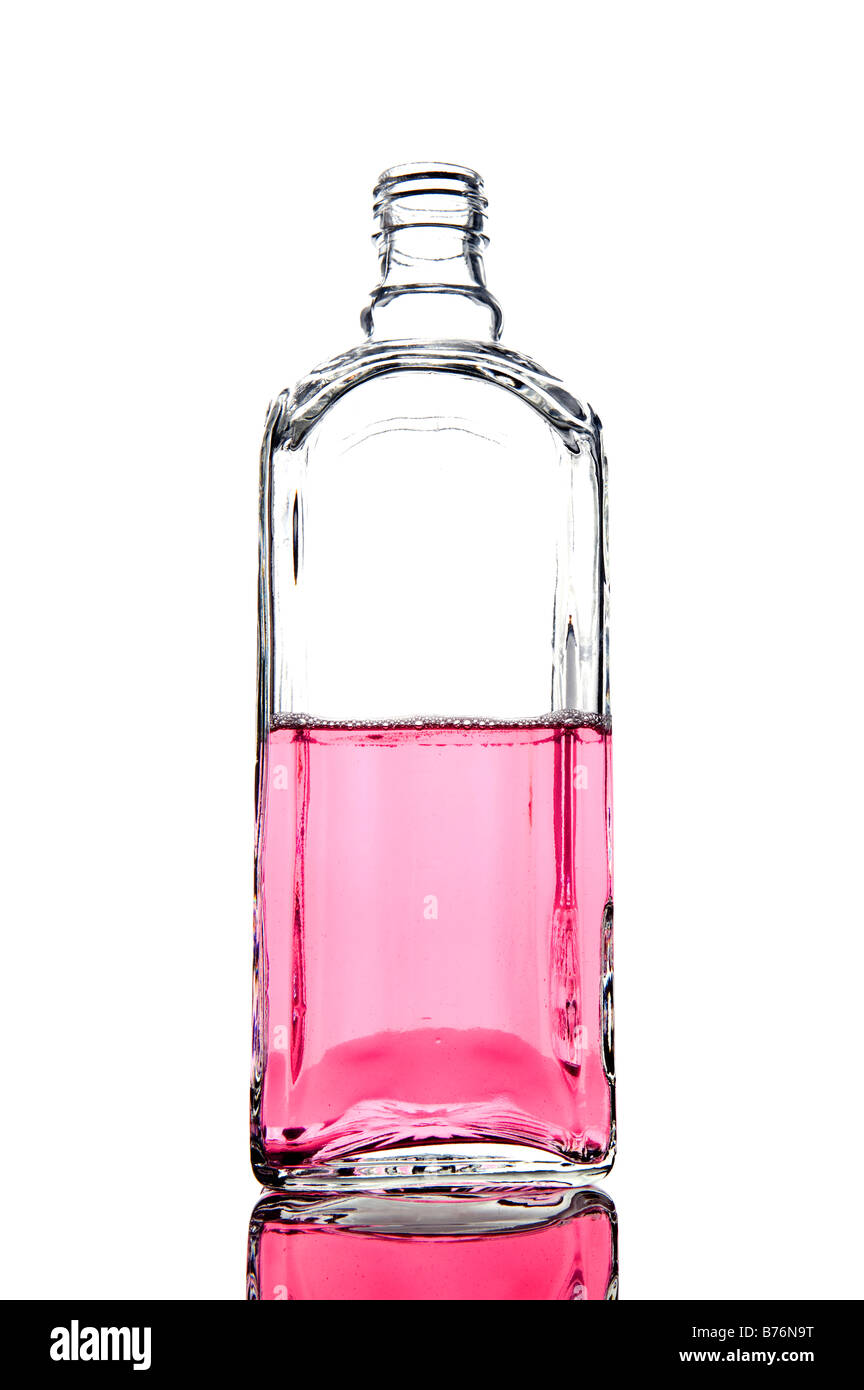 object on white shtof for vodka Stock Photo - Alamy