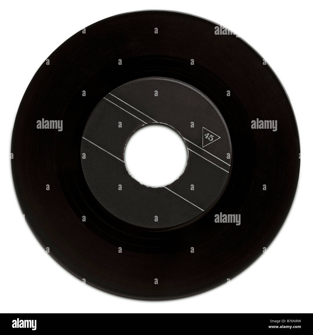 Vinyl disk isolated on Cut Out Stock Images & Pictures - Alamy