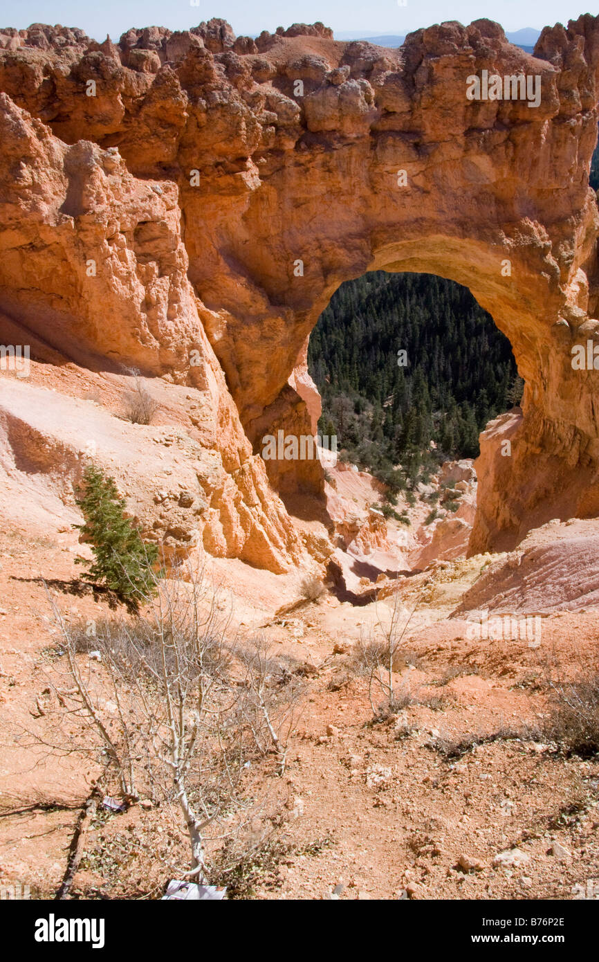 rock bridge gate Stock Photo - Alamy
