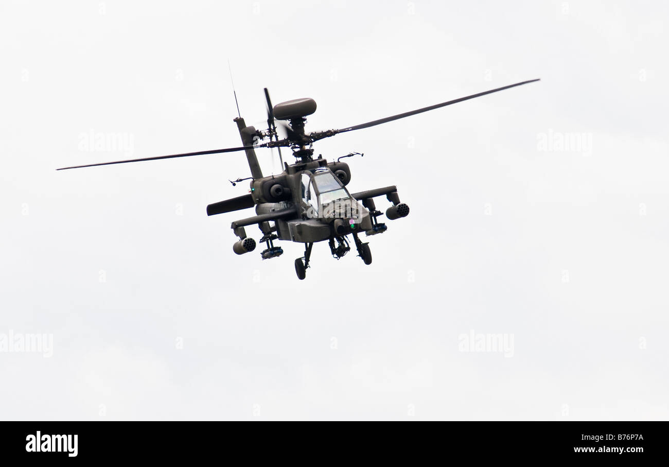 British army apache helicopter Cut Out Stock Images & Pictures - Alamy