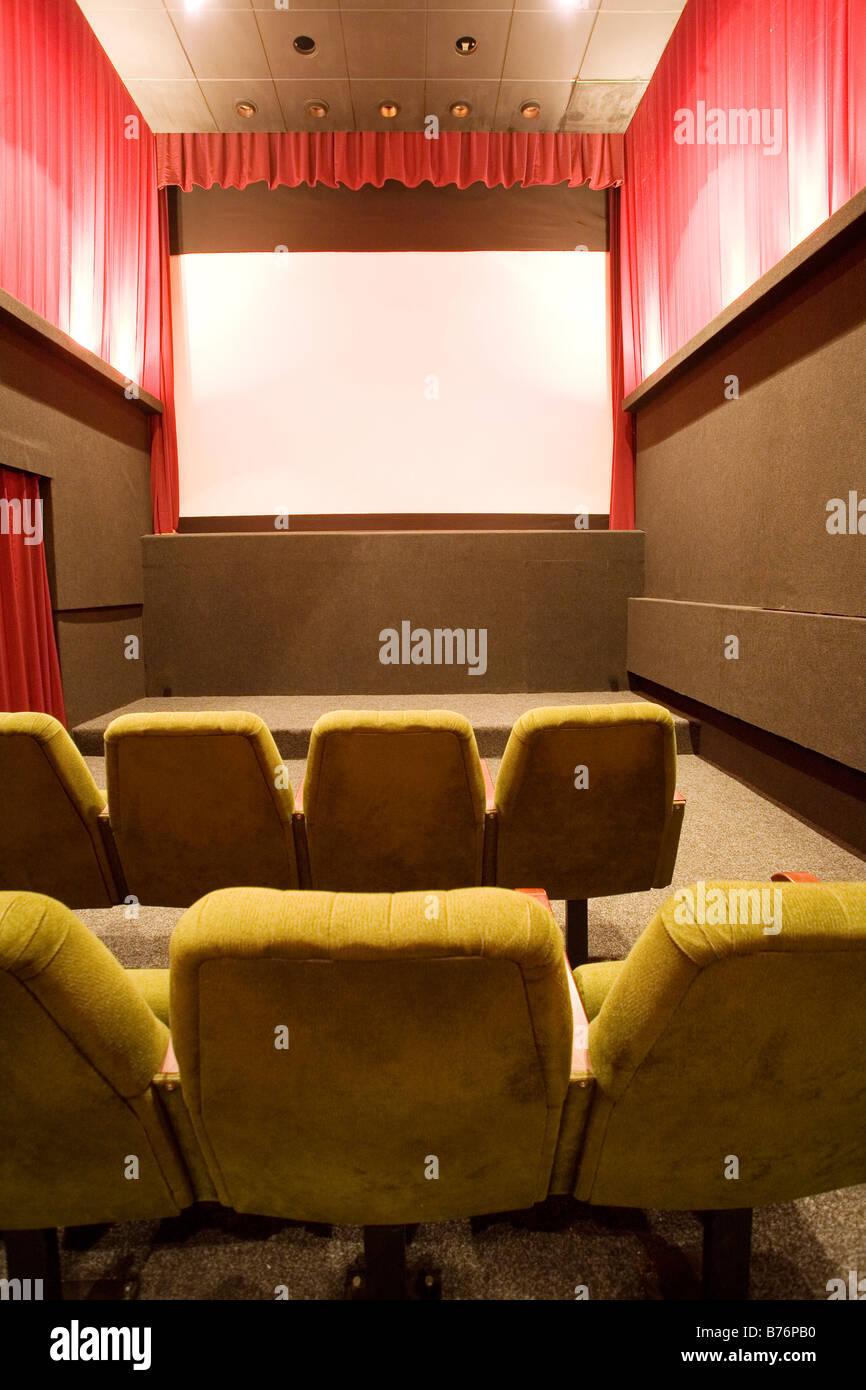 empty small cinema auditorium Stock Photo - Alamy