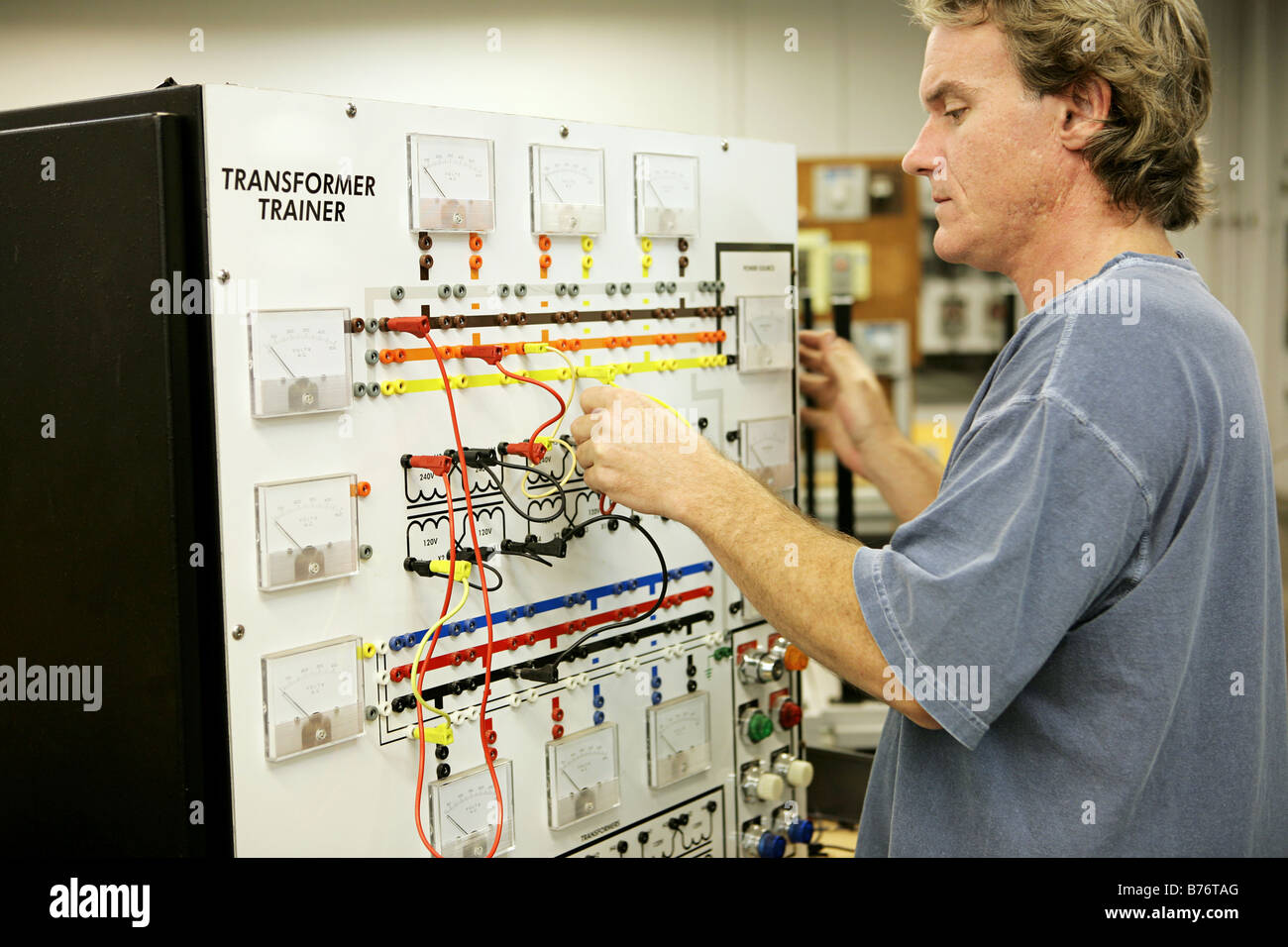 Industrial motor control training panel hi-res stock photography and ...