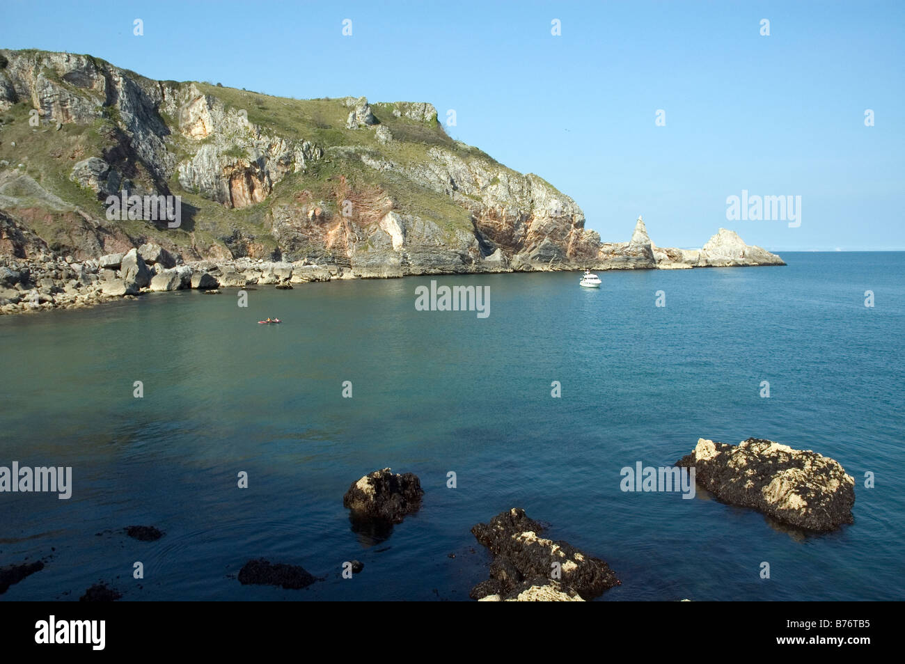 English riviera geopark hi-res stock photography and images - Alamy
