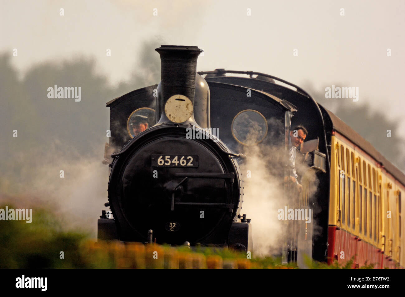 Steam Train on the Poppy Line North Norfolk Railway Stock Photo - Alamy