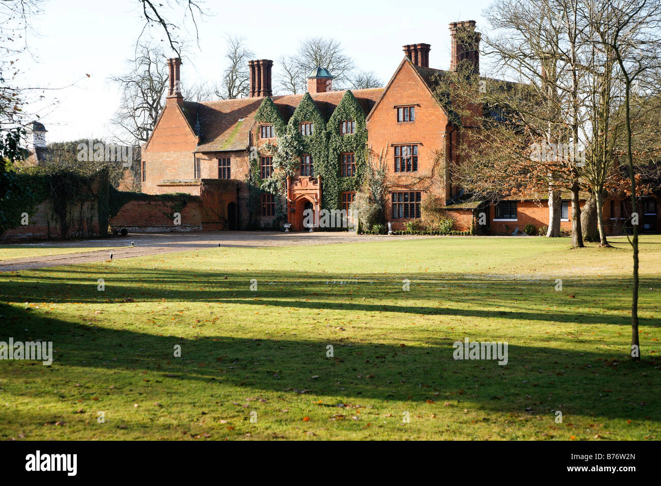 Woodhall Manor Sutton Suffolk England Stock Photo - Alamy