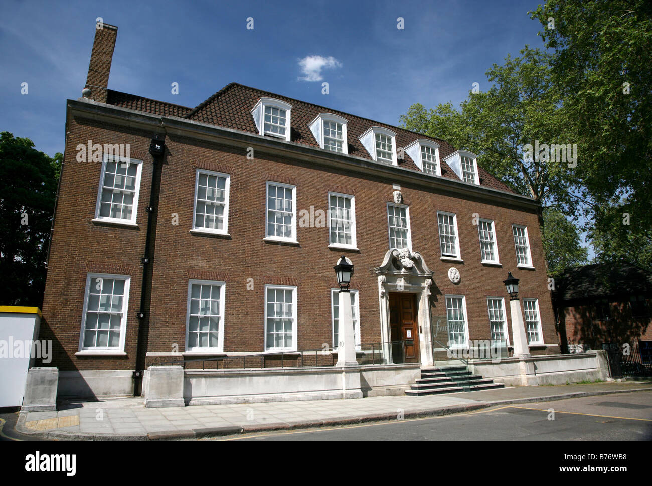 General View GV of The Foundling Museum in London England UK Stock ...
