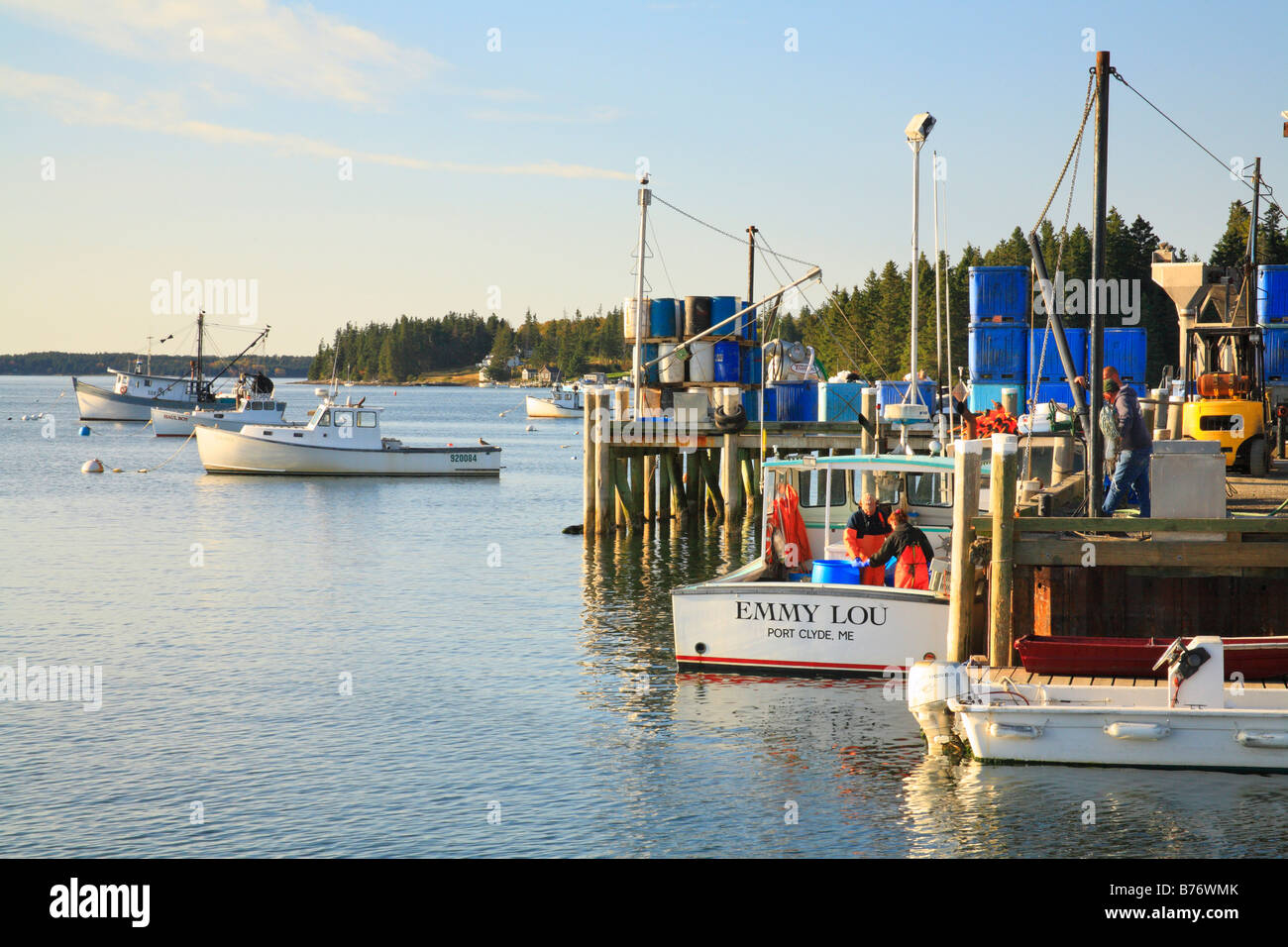 Port clyde village hi-res stock photography and images - Alamy