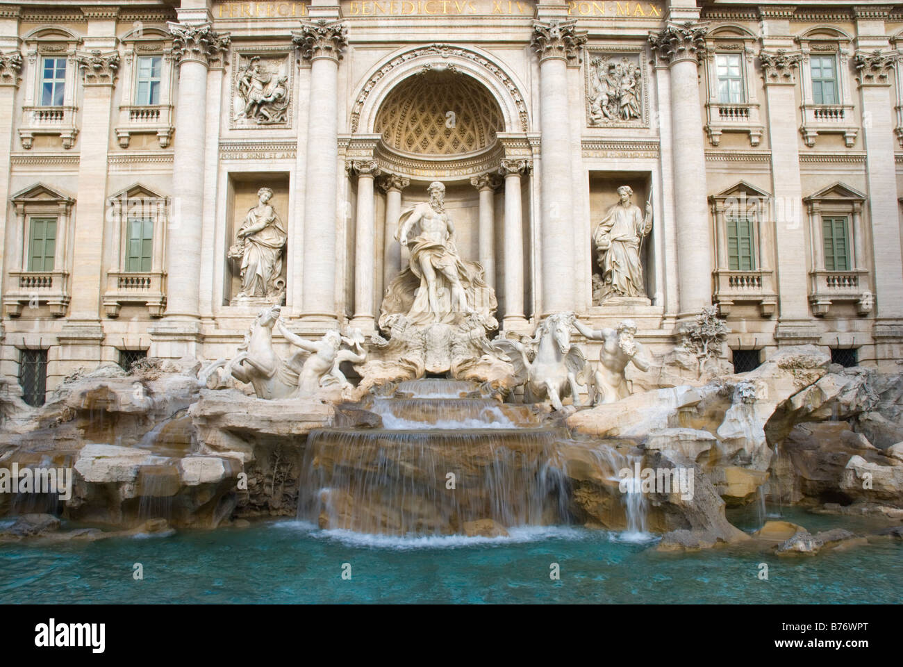 Fountain trevi district rome hi-res stock photography and images - Alamy