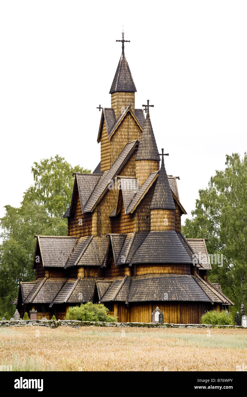 Wooden churches of norway hi-res stock photography and images - Alamy
