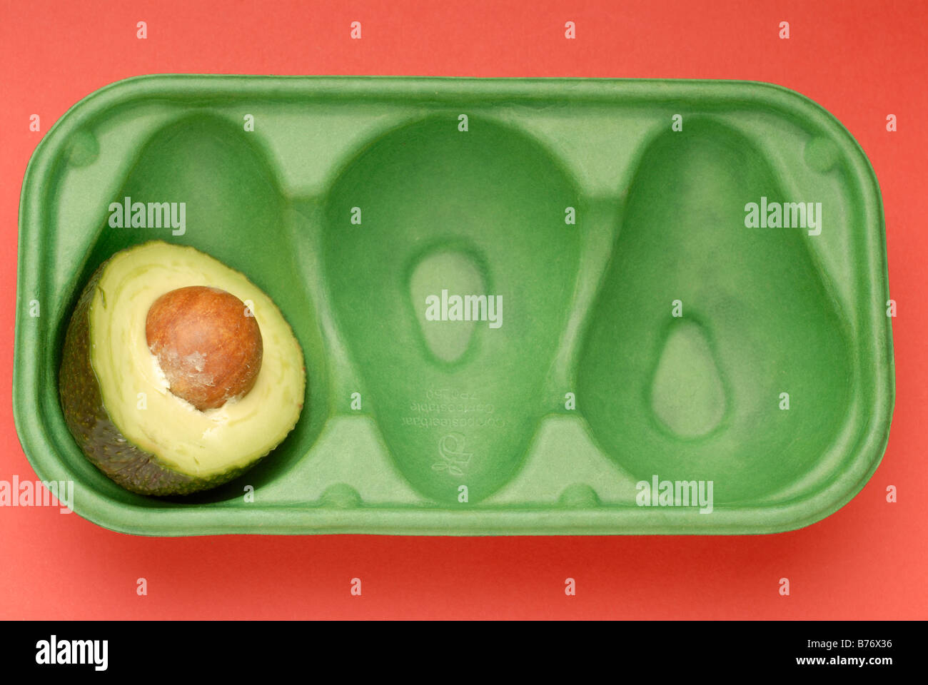 Compostable packaging made from sugar cane Stock Photo - Alamy