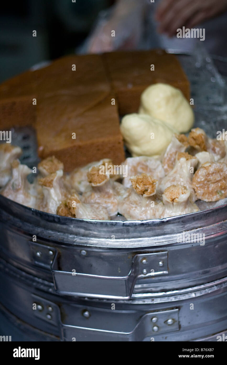 This is a typical Chinese breakfast food which is served on the streets ...