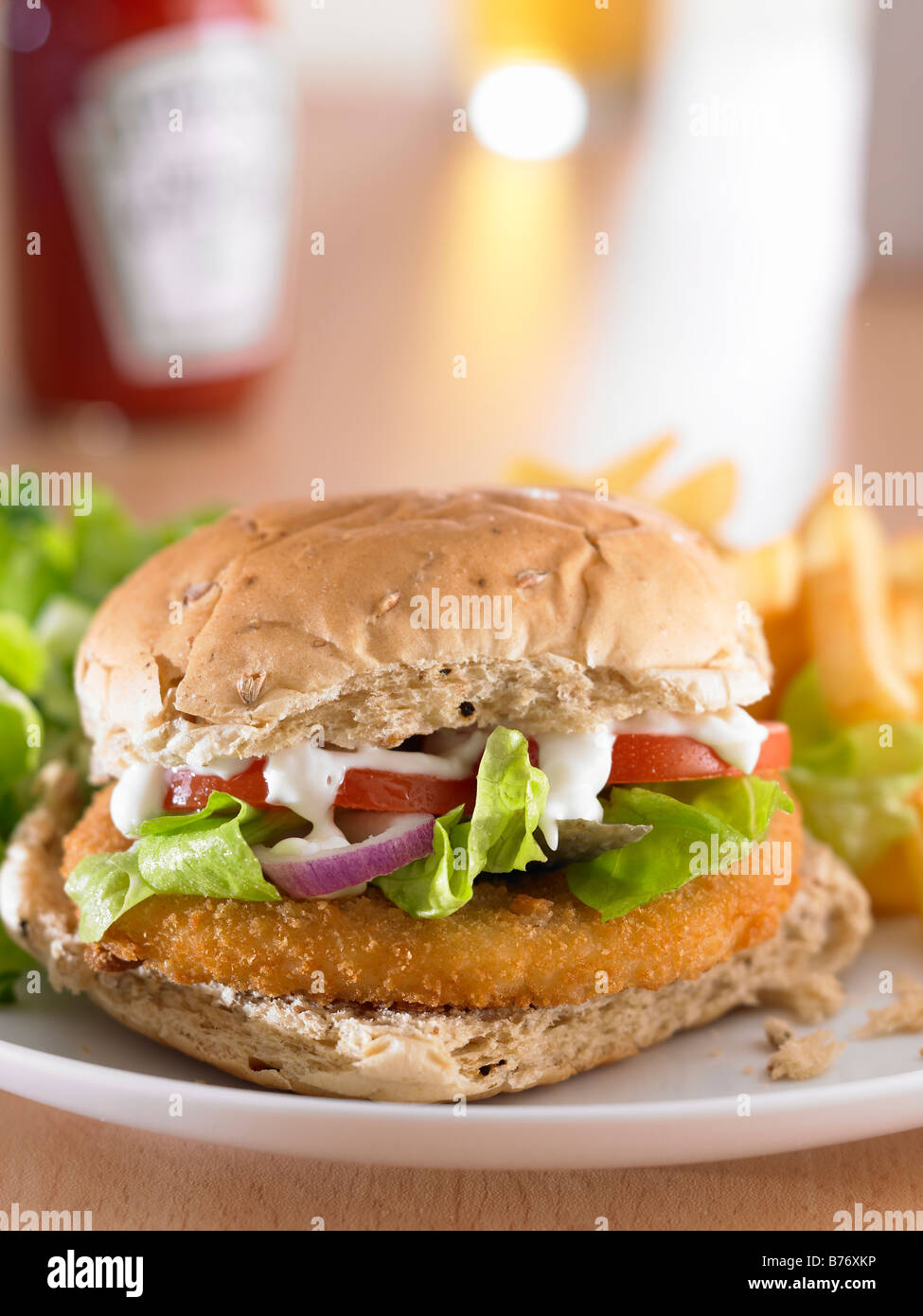 quarter pounder burger Stock Photo - Alamy