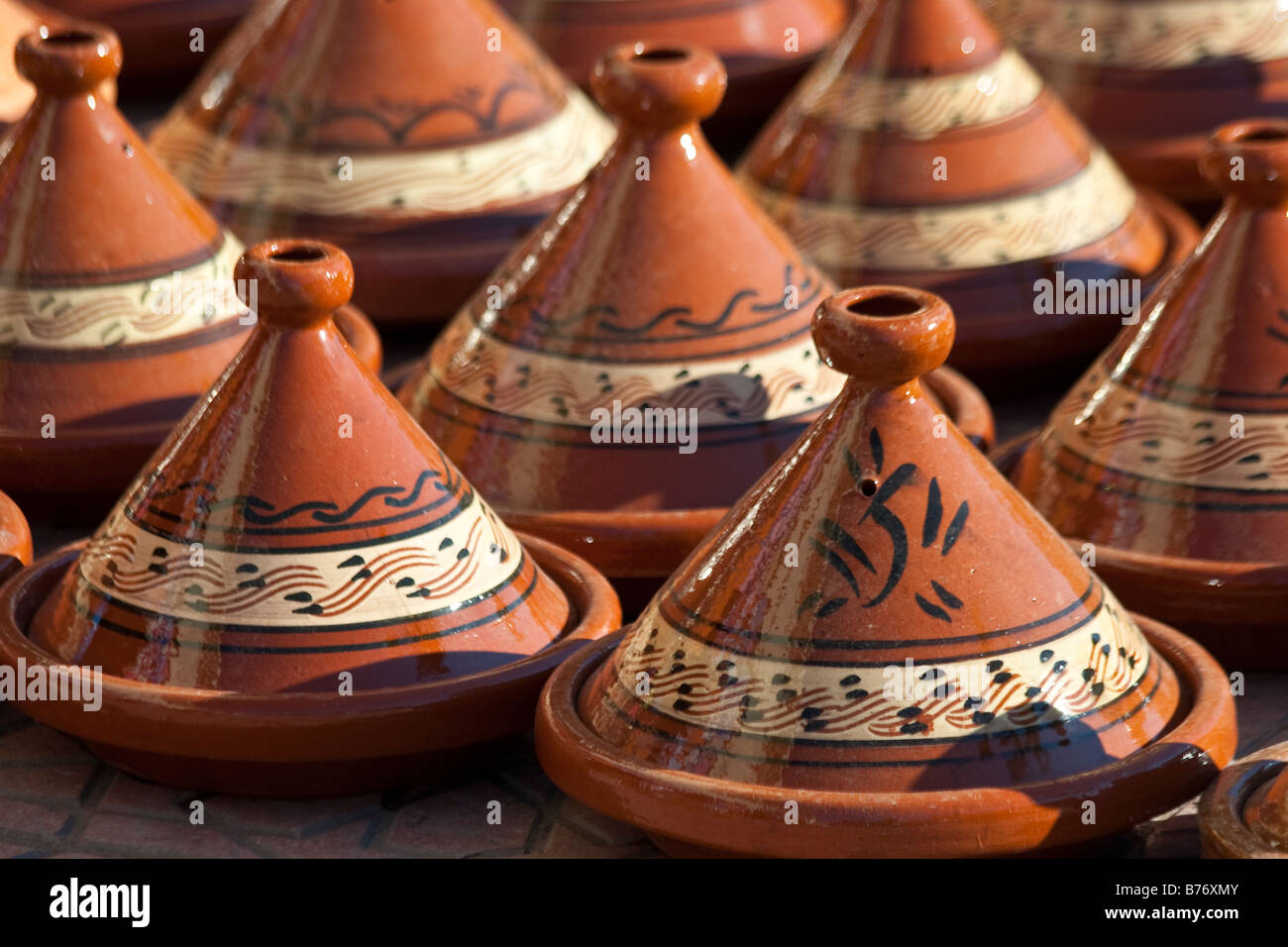 Marrakech tagine pots hi-res stock photography and images - Alamy