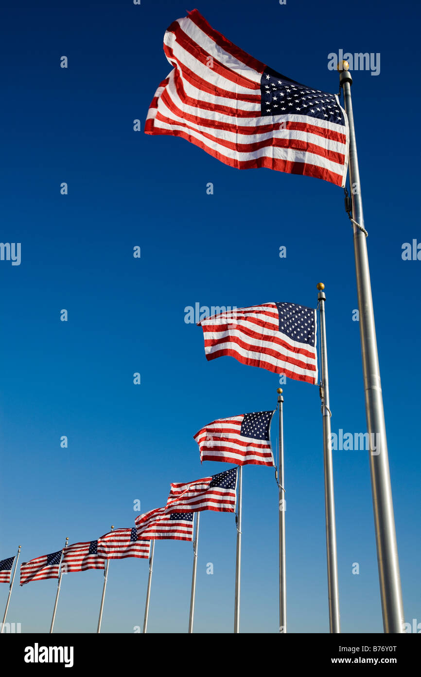 American flag fly hi-res stock photography and images - Alamy