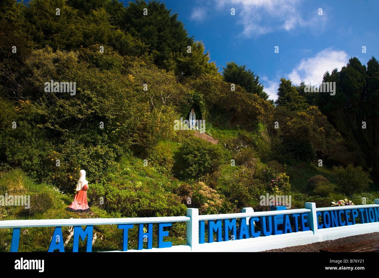 Ballinspittle Shrine of the apparition of Lourdes, West Cork Ireland ...