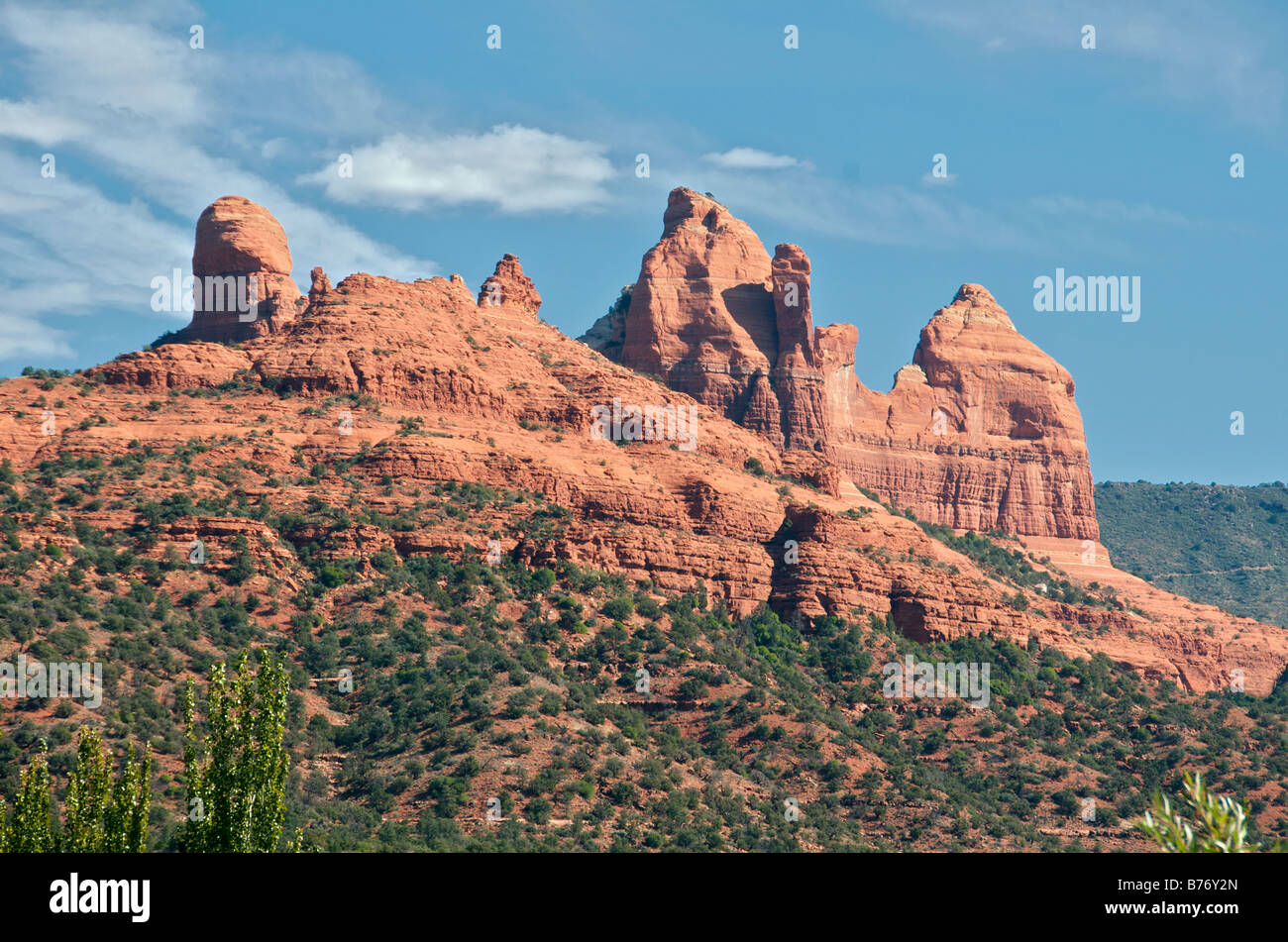 Red rock formation Sedona Arizona USA Stock Photo - Alamy