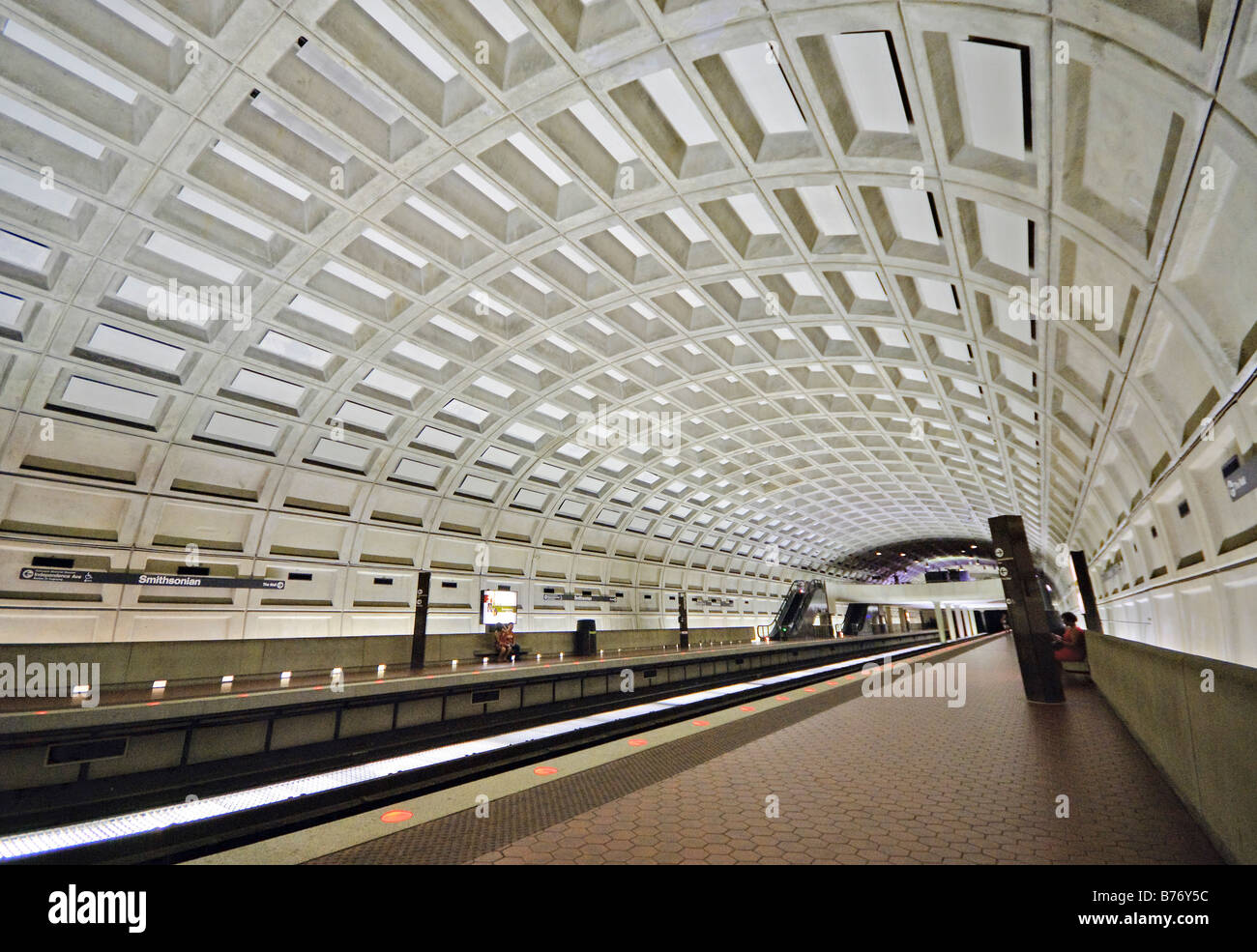 WASHINGTON DC, USA - WASHINGTON, DC - One of the distinctive metro ...