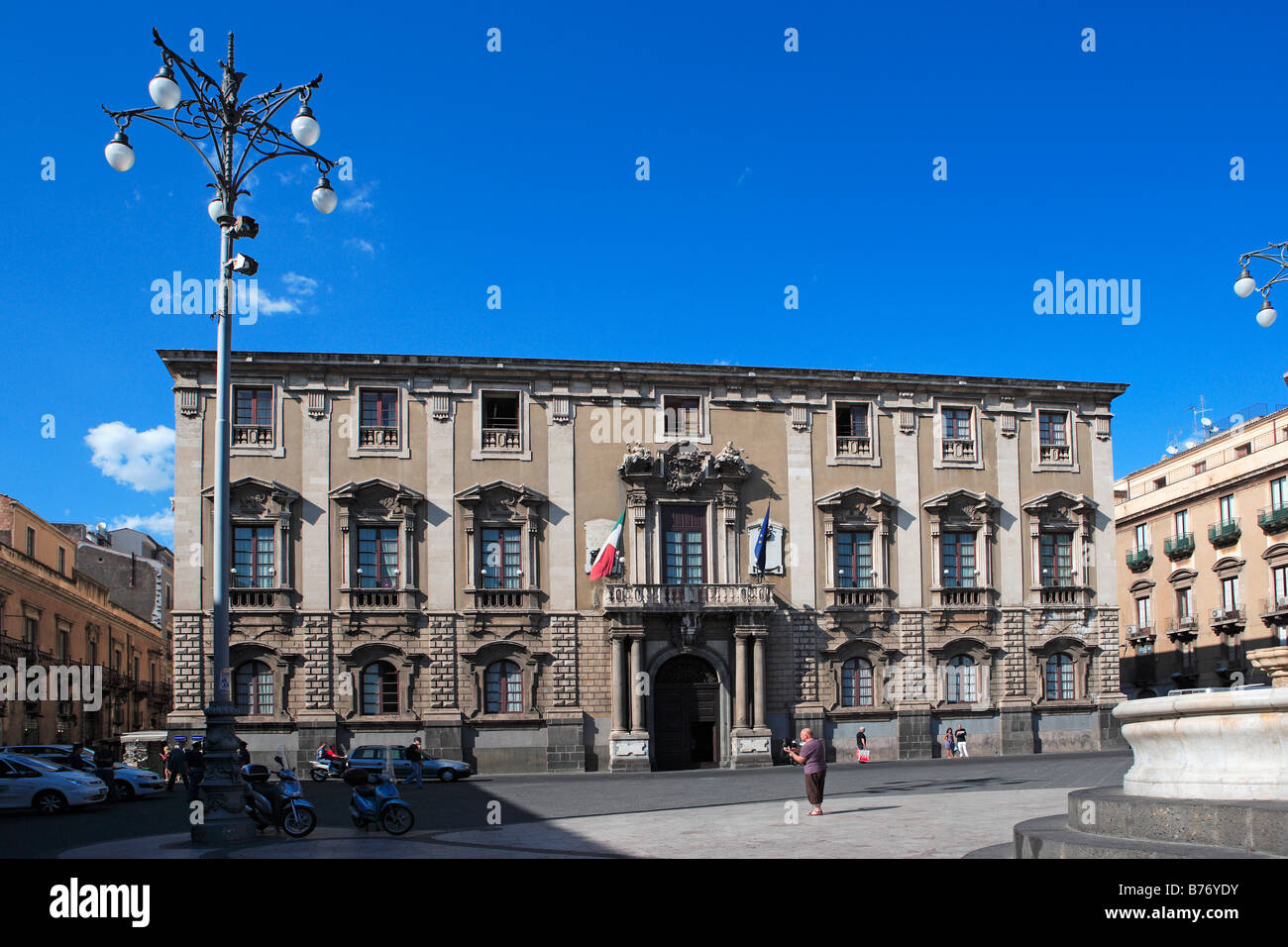 Town Hall, Catania, Sicily Stock Photo - Alamy