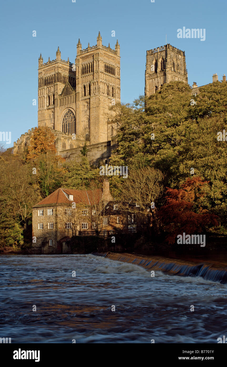 Stained glass window durham cathedral hi-res stock photography and ...
