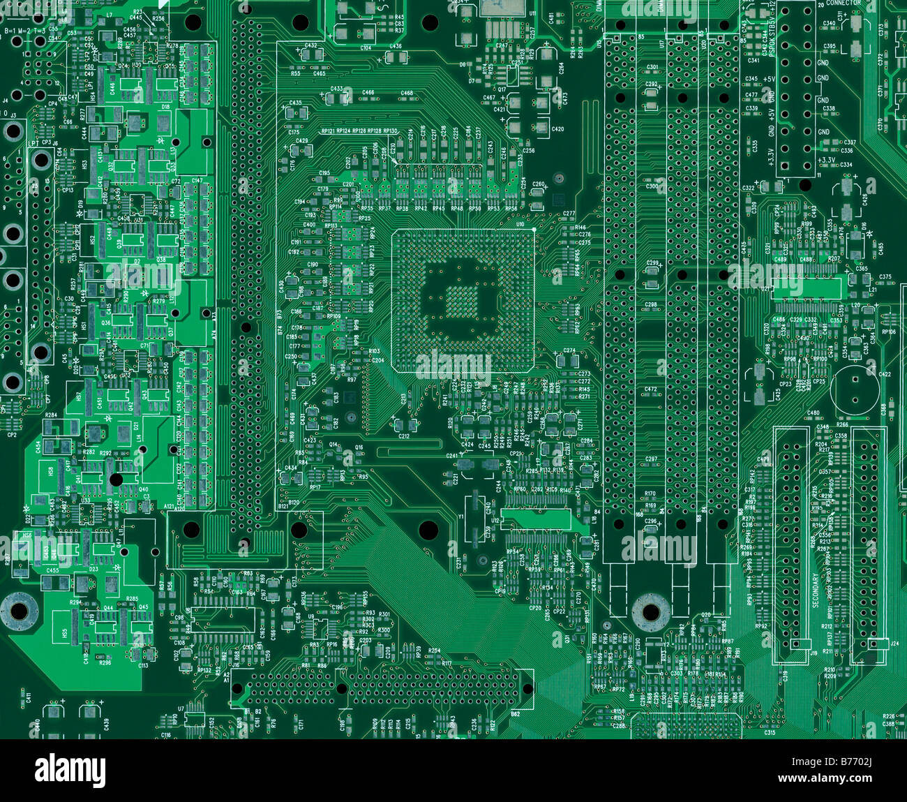 Empty Printed Circuit Board Stock Photo - Alamy Empty Printed Circuit Board Stock Photo - Alamy