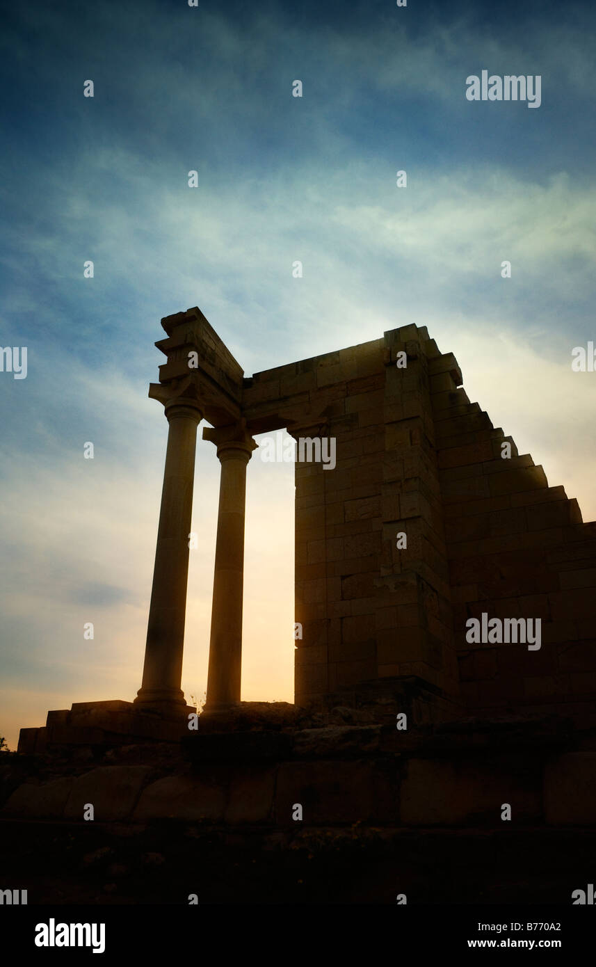 Ruins apollo hylates cyprus hi-res stock photography and images - Alamy