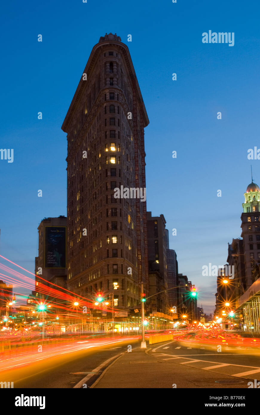 Flat Iron Building New York City Skyscraper 1902, Fuller Building Stock ...