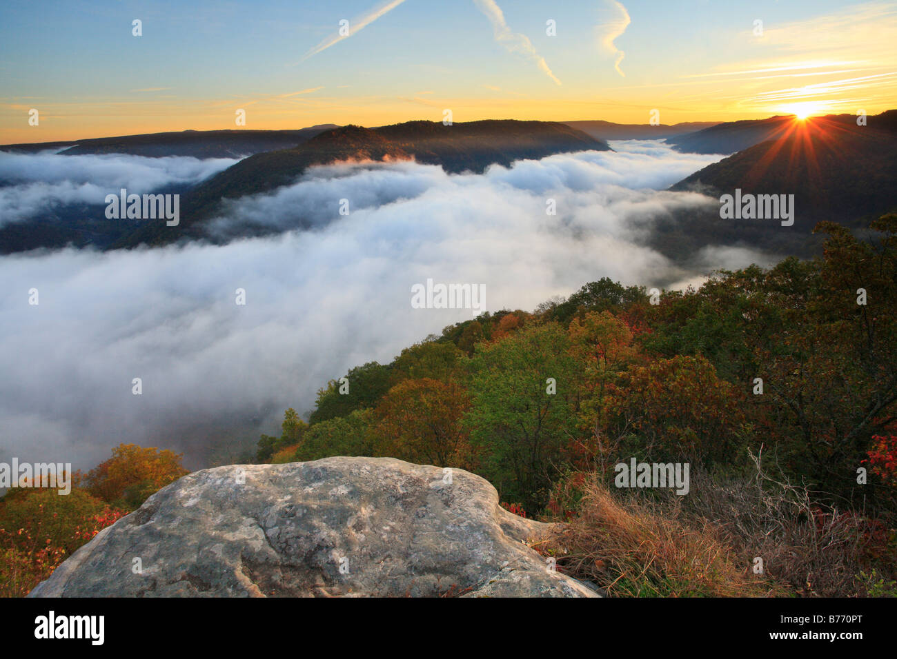 Grand view overlook west virginia hi-res stock photography and images ...
