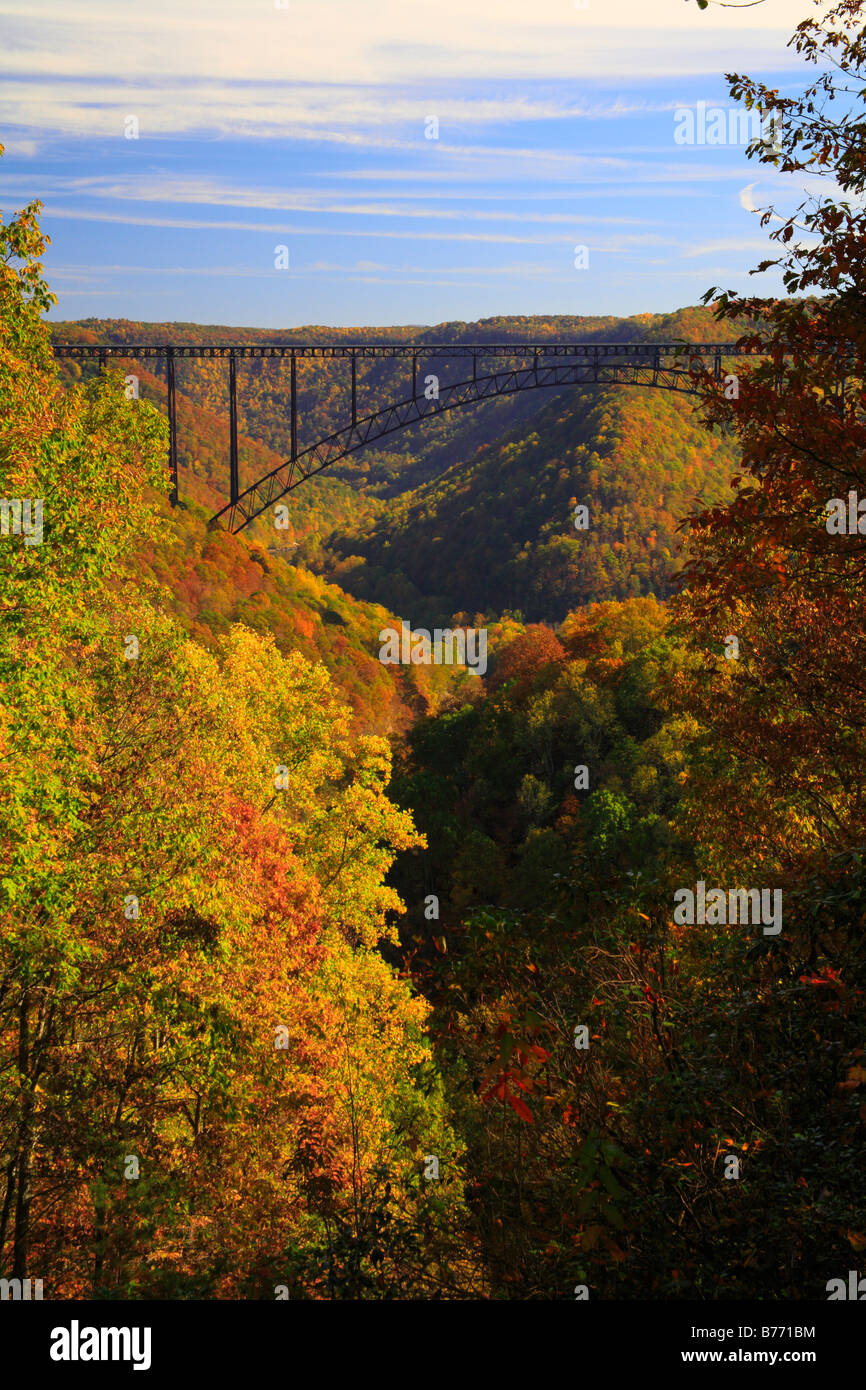 New River Gorge Bridge, New River Gorge National River, West Virginia ...