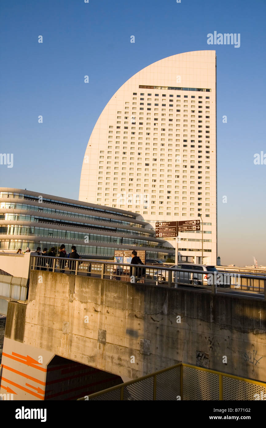 Yokohama Grand Inter Continental hotel Stock Photo - Alamy