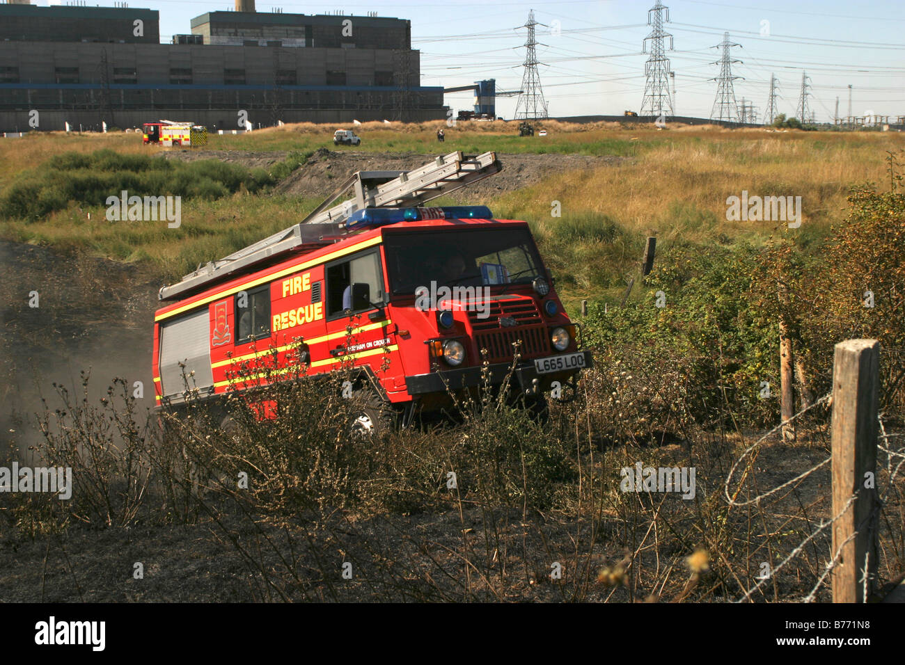 All terrain fire engine Stock Photo - Alamy