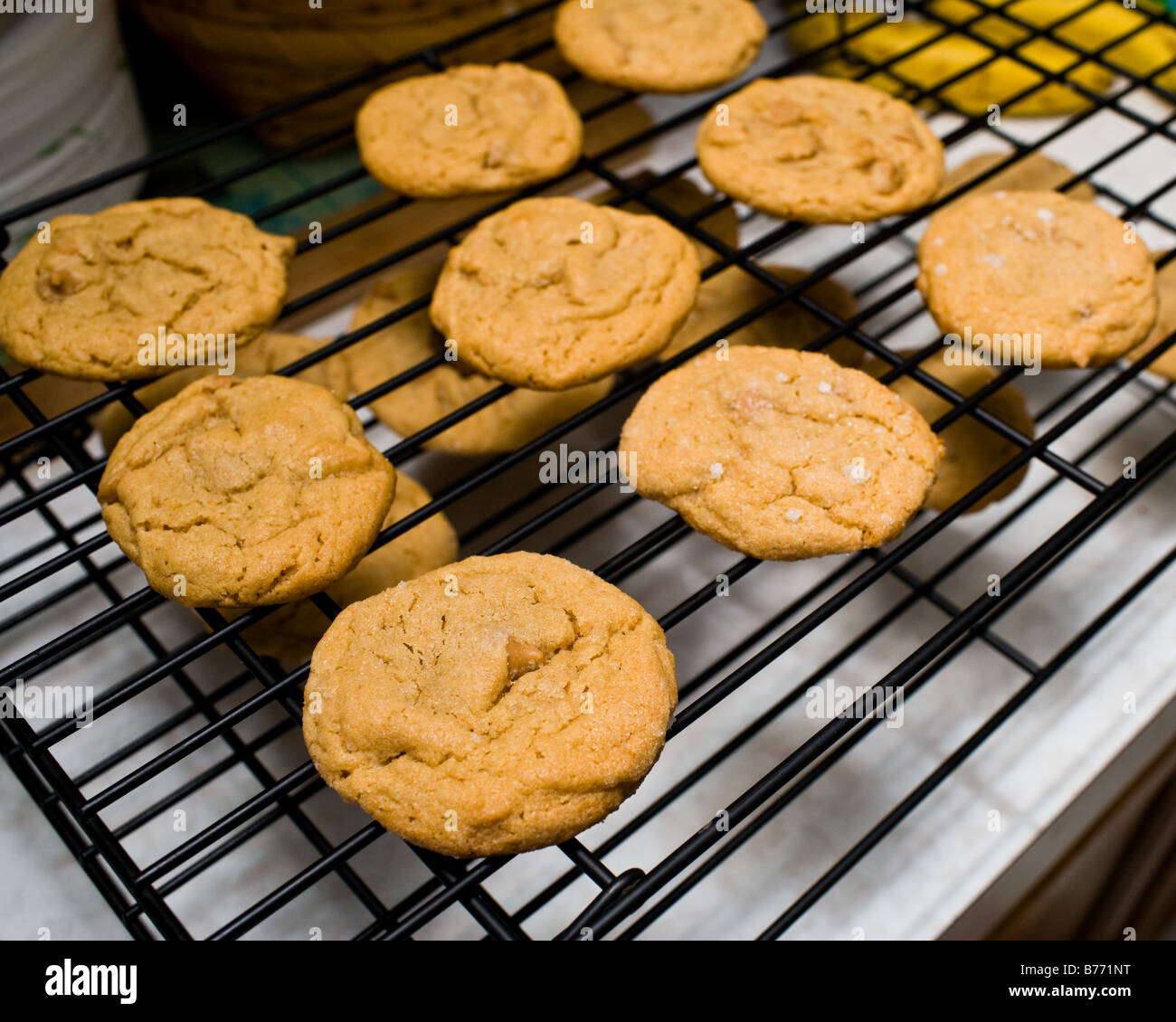 Warm cookies from oven hi-res stock photography and images - Alamy