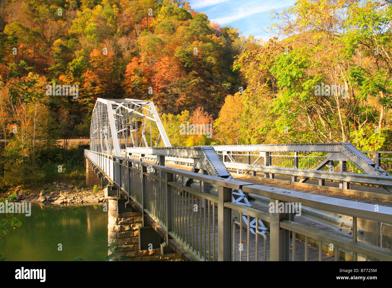 Historic New River Gorge Bridge, New River Gorge National River, West ...